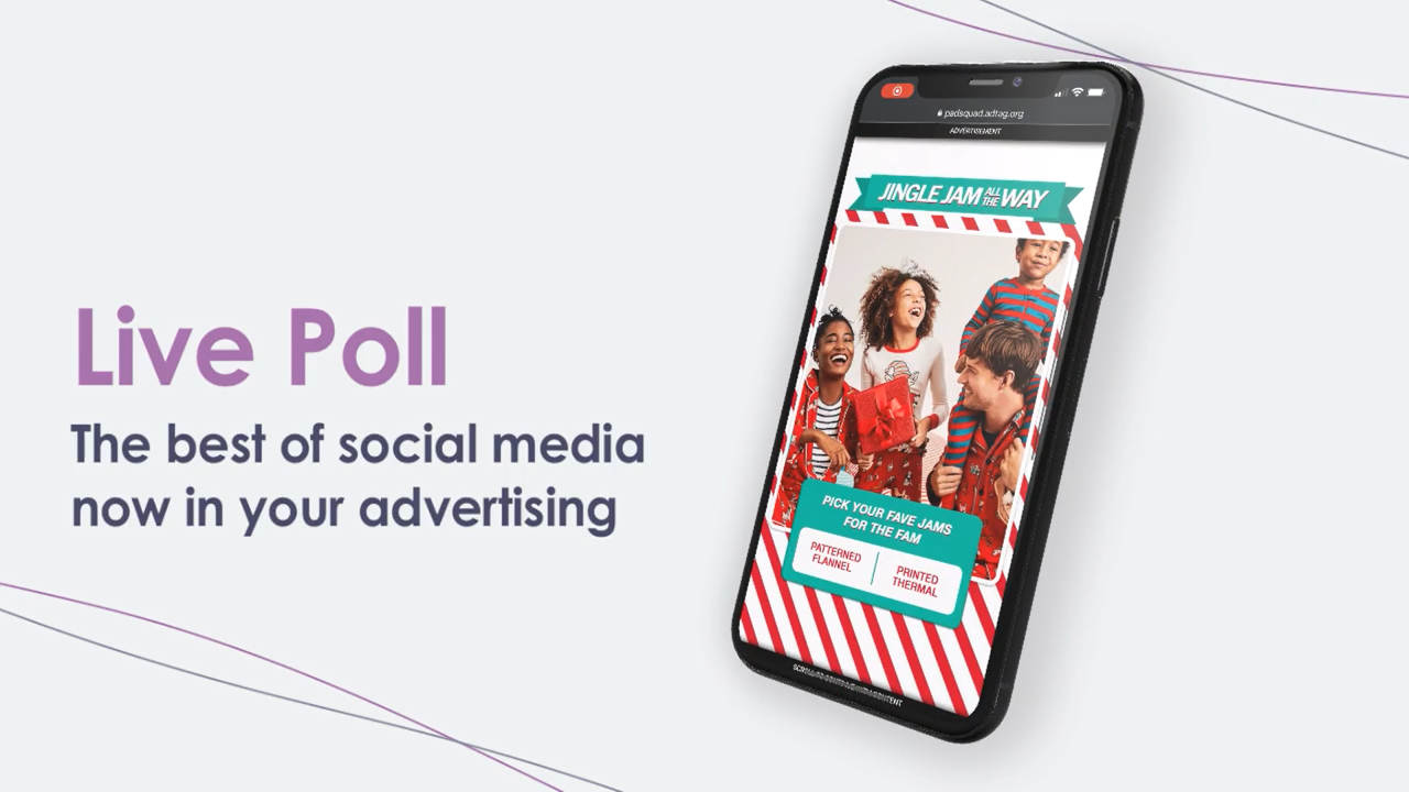 Introducing Live Poll: Social in Ads | Enhance Your Brand Story